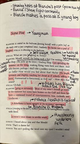 A Streetcar Named Desire - Scene 5 | Teaching Resources