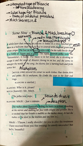 A Streetcar Named Desire - Scene 9 | Teaching Resources