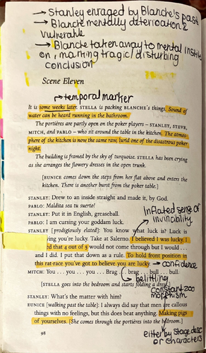 A Streetcar Named Desire - Scene 11 | Teaching Resources