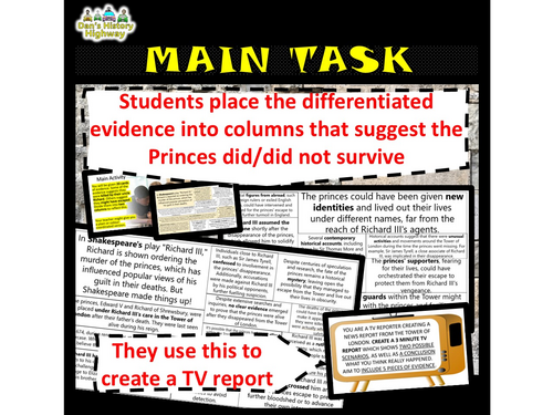 What really happened to the Princes in the Tower? | Teaching Resources