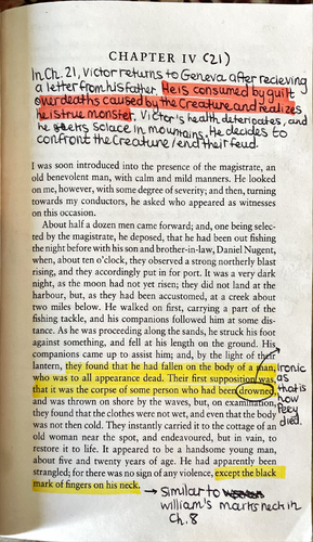 Frankenstein (1831) : Volume 3 | Teaching Resources