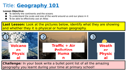 KS3 Map Skills + Amazing Places (Whole Unit - Fully Resourced ...