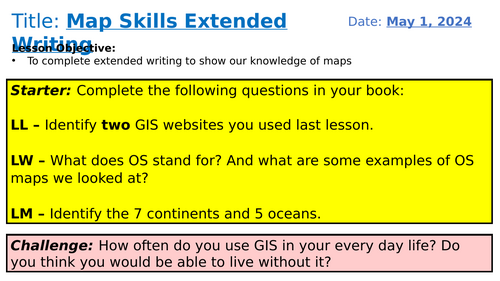 KS3 Map Skills + Amazing Places (Whole Unit - Fully Resourced ...