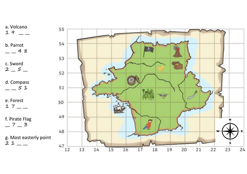 KS3 Map Skills + Amazing Places (Whole Unit - Fully Resourced ...
