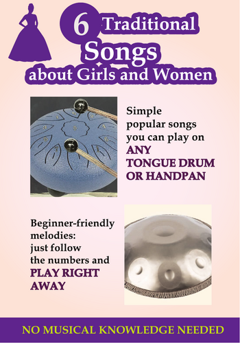6 Traditional Songs About Girls and Women for Tongue Drum and Handpan ...