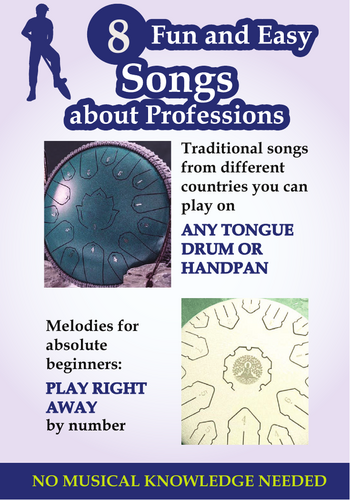 8 Fun and Easy Songs About Professions and Jobs for Tongue Drum and ...