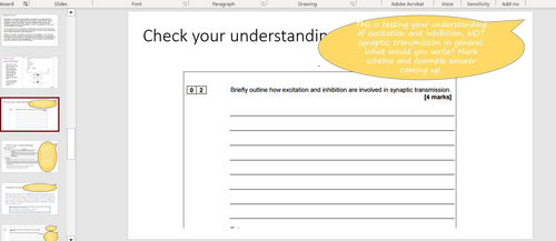 Structure and function of neurons - Biopsychology A Level Psychology ...
