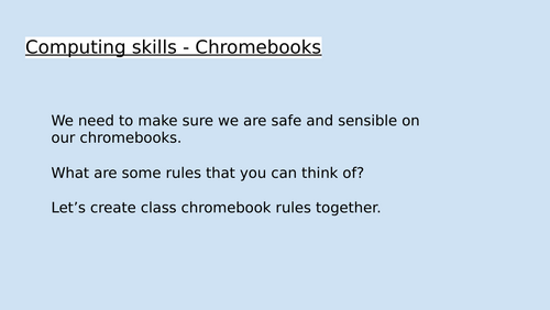 Internet safety and computer skills | Teaching Resources