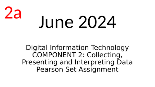 DIT COMPONENT 2: Collecting, Presenting and Interpreting Data Pearson ...
