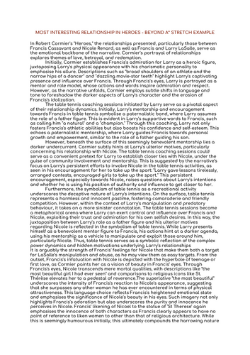 HEROES - Beyond A* Exemplar Essay [CHARACTER & RELATIONSHIP MEGAPACK ...