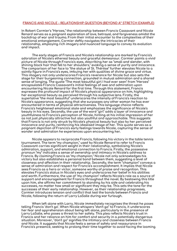 HEROES - Beyond A* Exemplar Essay [CHARACTER & RELATIONSHIP MEGAPACK ...