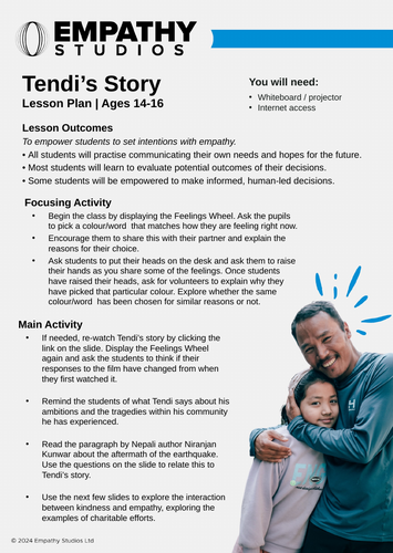 Empathy Assembly - FREE film and lesson (11-18) | Teaching Resources