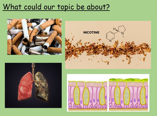 KS3 Biology Smoking Full Lesson Presentation and Resources | Teaching ...