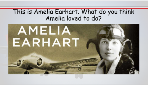 Amelia Earhart double lesson. | Teaching Resources