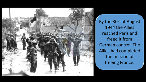 D-Day Simple Text Presentation | Teaching Resources