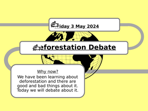 Deforestation Debate | Teaching Resources