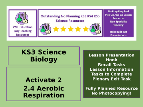 KS3 Biology Aerobic Respiration Full Lesson Presentation and Resources ...