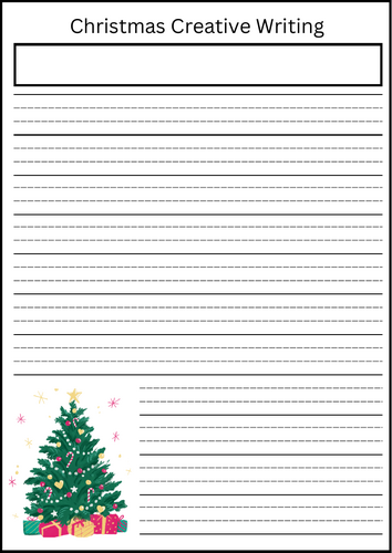 Christmas Creative Writing Activity Sheet | Teaching Resources
