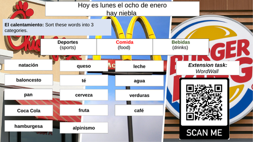 Healthy lifestyle -la salud Spanish | Teaching Resources