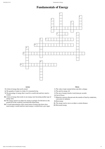 Edexcel IGCSE Physics - Energy - Complete Set Of Resources | Teaching ...