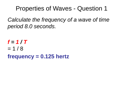 Edexcel IGCSE Physics - Waves - Complete set of resources | Teaching Resources