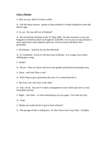 A Level English Language Spoken Discourse FULL Unit AQA Paper 1 ...