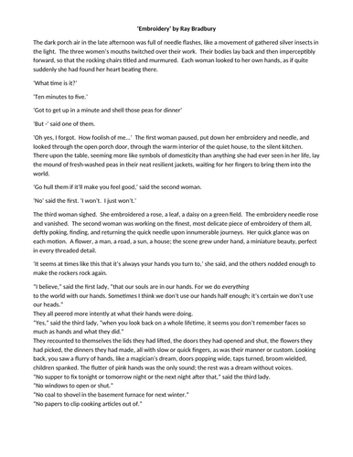 A Level English Literature AQA Spec A Unseen Prose Paper 2 | Teaching ...