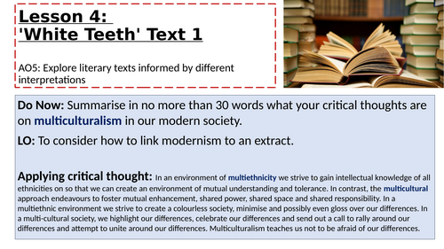 A Level English Literature AQA Spec A Unseen Prose Paper 2 | Teaching ...