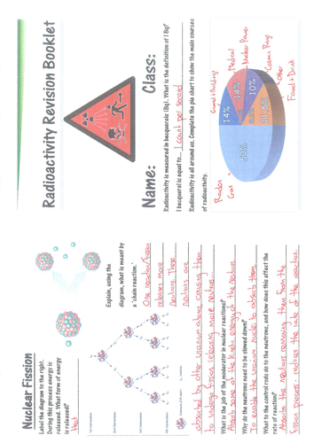 Edexcel IGCSE Physics - Radioactivity and Particles - Complete Set Of ...