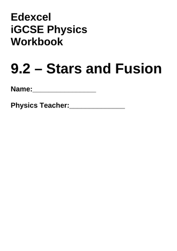 Edexcel IGCSE Physics - Astrophysics - Complete Set Of Resources | Teaching Resources