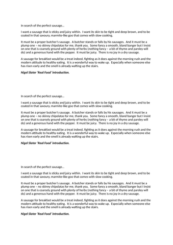 A Level English Language AQA Meanings & Representations Paper 1 A ...