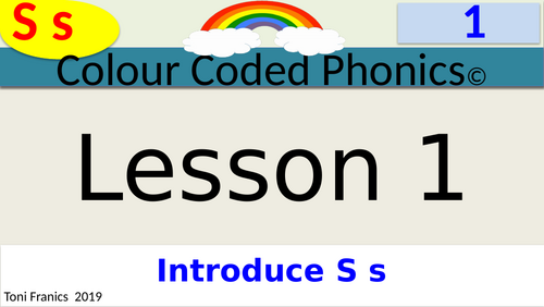 phonics lesson for 'S' powerpoint and worksheets letters and sounds ...