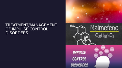 Treatments of Impulse Control Disorders Clinical Psychology New ...