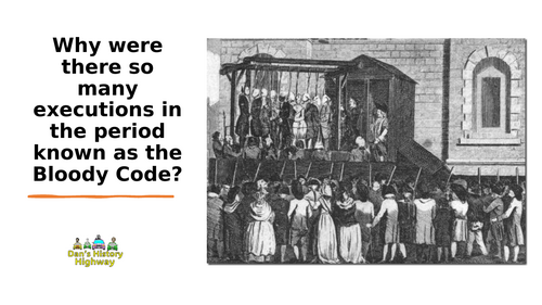 Why were there so many executions in the period known as the Bloody ...