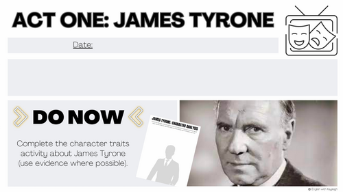 Long Day's Journey Into Night | Lesson Four | Drama Analysis | Eugene O ...