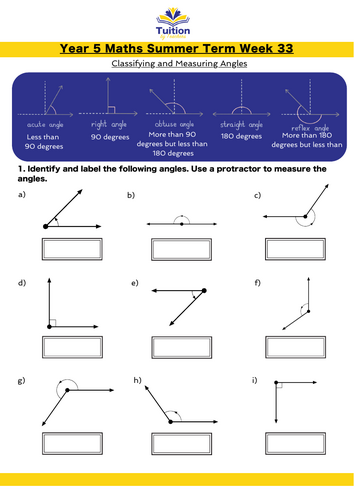 Year 5 - Angles - Classifying, Measuring and Estimating | Teaching ... Year 5 - Angles - Classifying, Measuring and Estimating | Teaching ...
