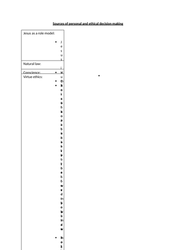 Edexcel GCSE RE Paper 1 Revision - Catholic Christianity | Teaching ...