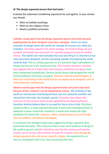 Paper 3 Philosophy & Ethics Revision Edexcel GCSE RS | Teaching Resources