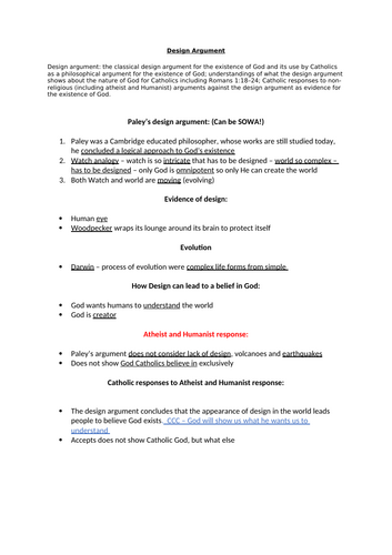 Paper 3 Philosophy & Ethics Revision Edexcel GCSE RS | Teaching Resources