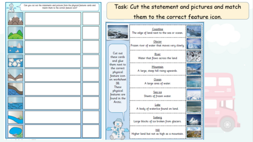 Oceans and continents unit. | Teaching Resources