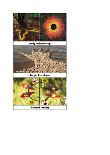 Land Art/ Earth Art Project - Lesson 1 - Researching! | Teaching Resources