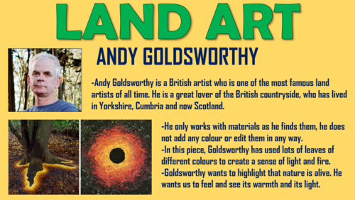 Land Art/ Earth Art Project - Lesson 1 - Researching! | Teaching Resources