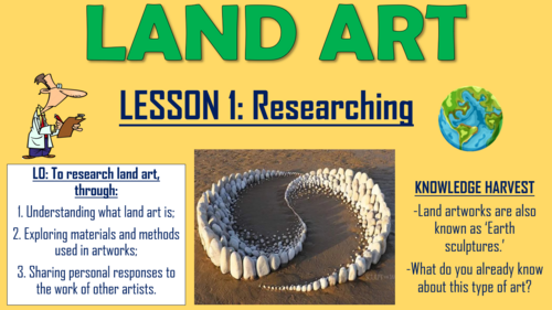 Land Art/ Earth Art Project - Complete Lesson Bundle! | Teaching Resources