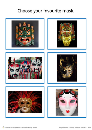 Creative Art Mask Making MTP | Teaching Resources