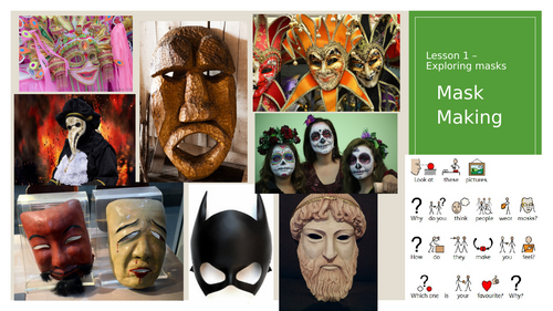 Creative Art Mask Making MTP | Teaching Resources