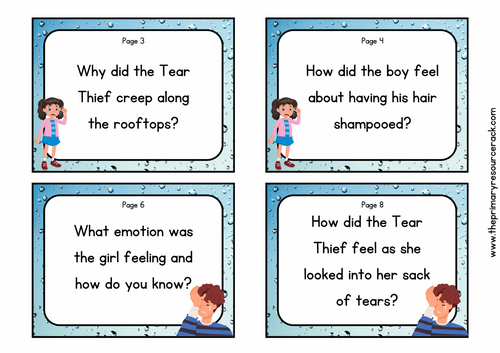 The Tear Thief Year 3 English Unit of Work | Teaching Resources