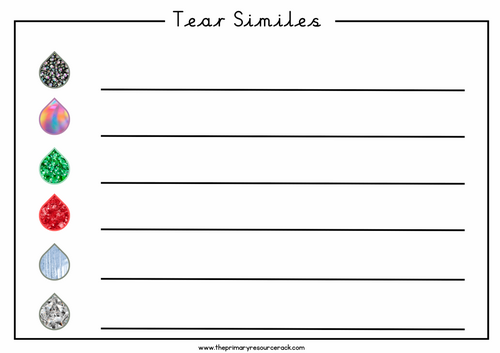 The Tear Thief Year 3 English Unit of Work | Teaching Resources