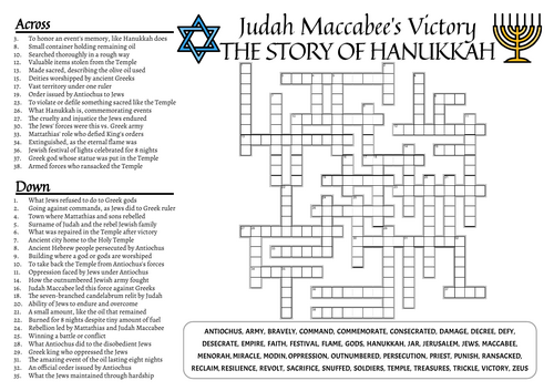 Hanukkah Reading Worksheets | Teaching Resources