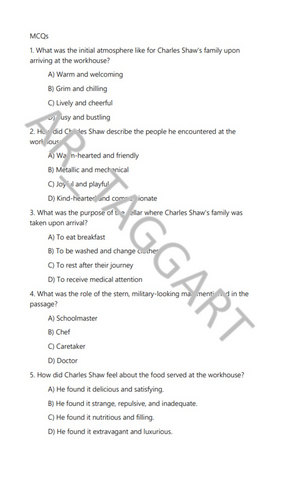 WORKHOUSE LETTER –COMPREHENSION – A CHRISTMAS CAROL | Teaching Resources