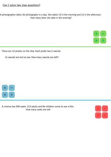 worded problems - SATS practice. | Teaching Resources